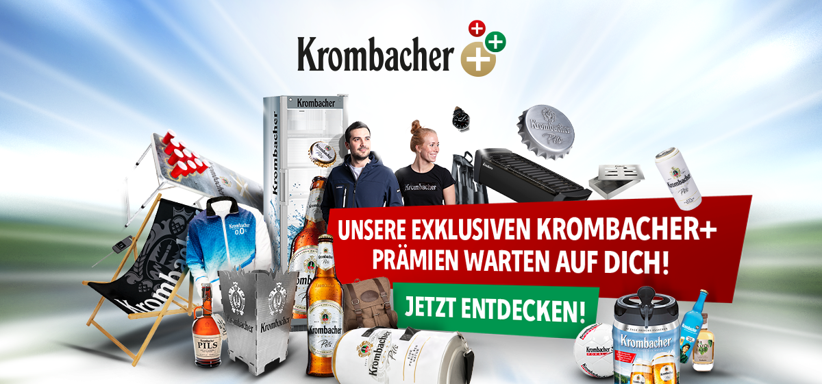 Krombacher Plus Vorteile | Krombacher Shop
